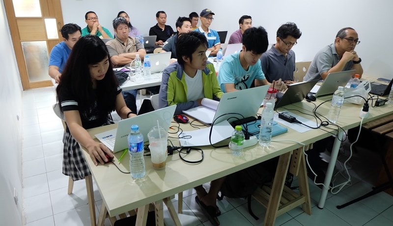 การจัดอบรมแบบคอร์สอบรม | tutor4dev